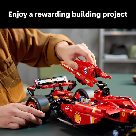 Lego | Other | Lego Technic Ferrari Sf24 Red Racing Car | Poshmark